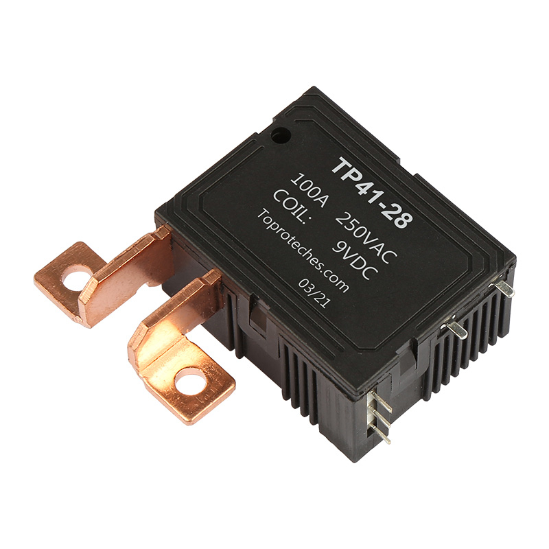 100A 250VAC 1A 1B Dual Coil 12V 24V Latching Relay for Electricity ...
