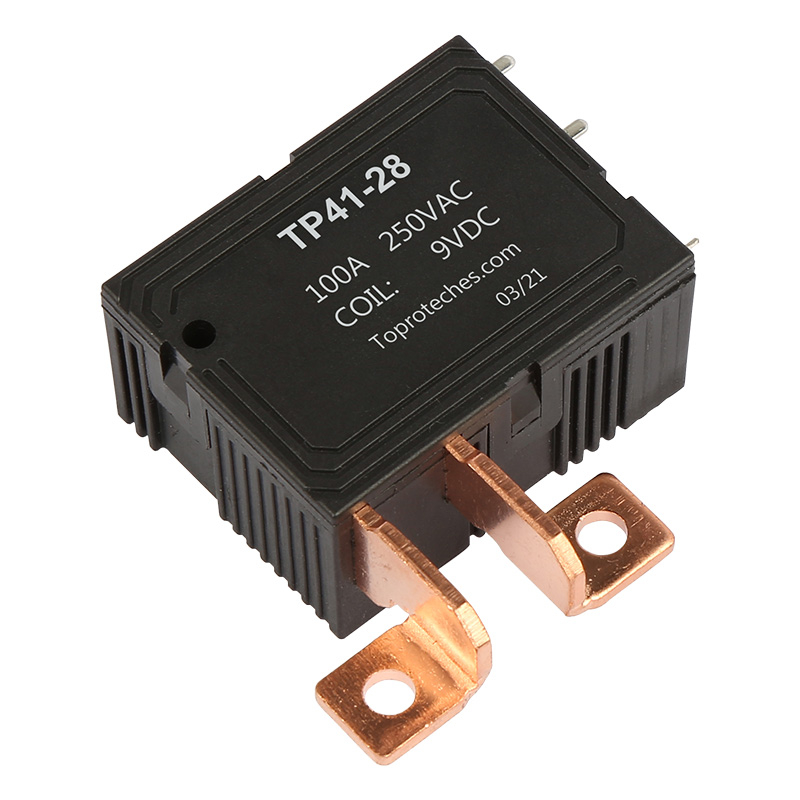 100A 250VAC 1A 1B Dual Coil 12V 24V Latching Relay for Electricity ...